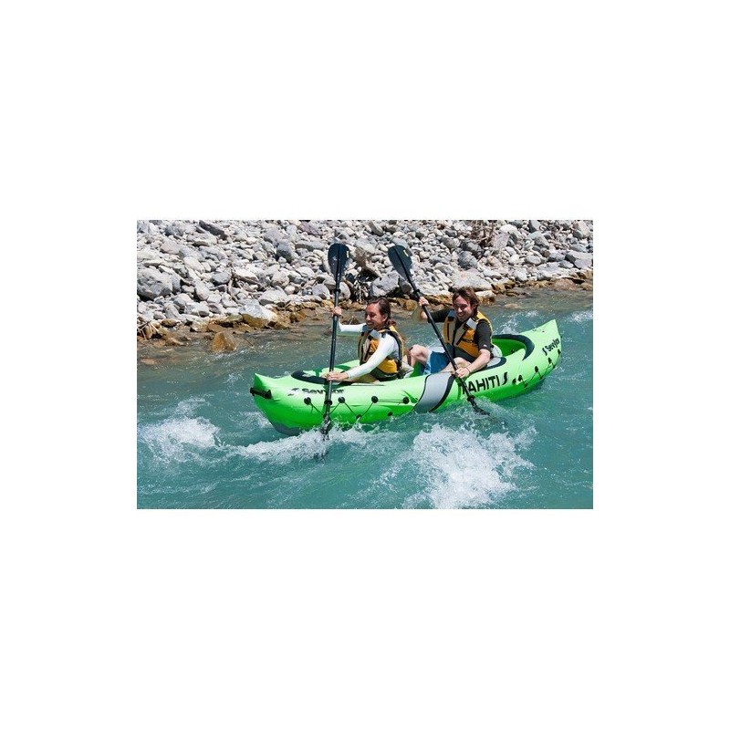 Kayak 2 places Tahiti vert - Kayak Gonflable