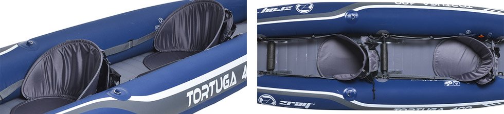 Kayak gonflable Zray Tortuga 400 - Kayak Gonflable